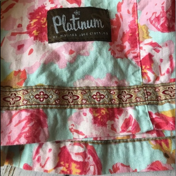 Matilda Jane | Shirts & Tops | Matilda Jane Platinum Kitteridge Melsa ...